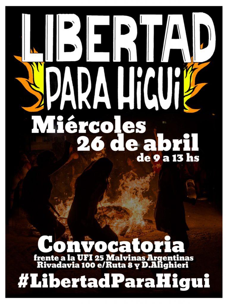 Marcha a la fiscalía y festival ¡Libertad ya para Higui! – MST
